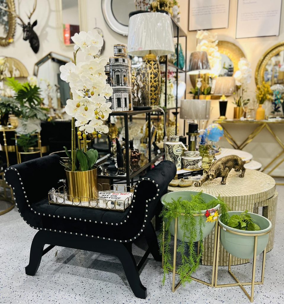 Ricky Bench Black 90cm - Decor Guru